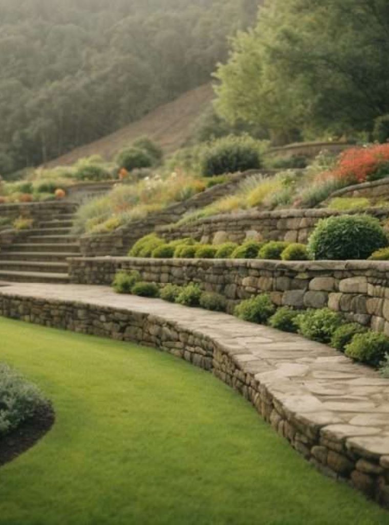 Stone Retaining Walls